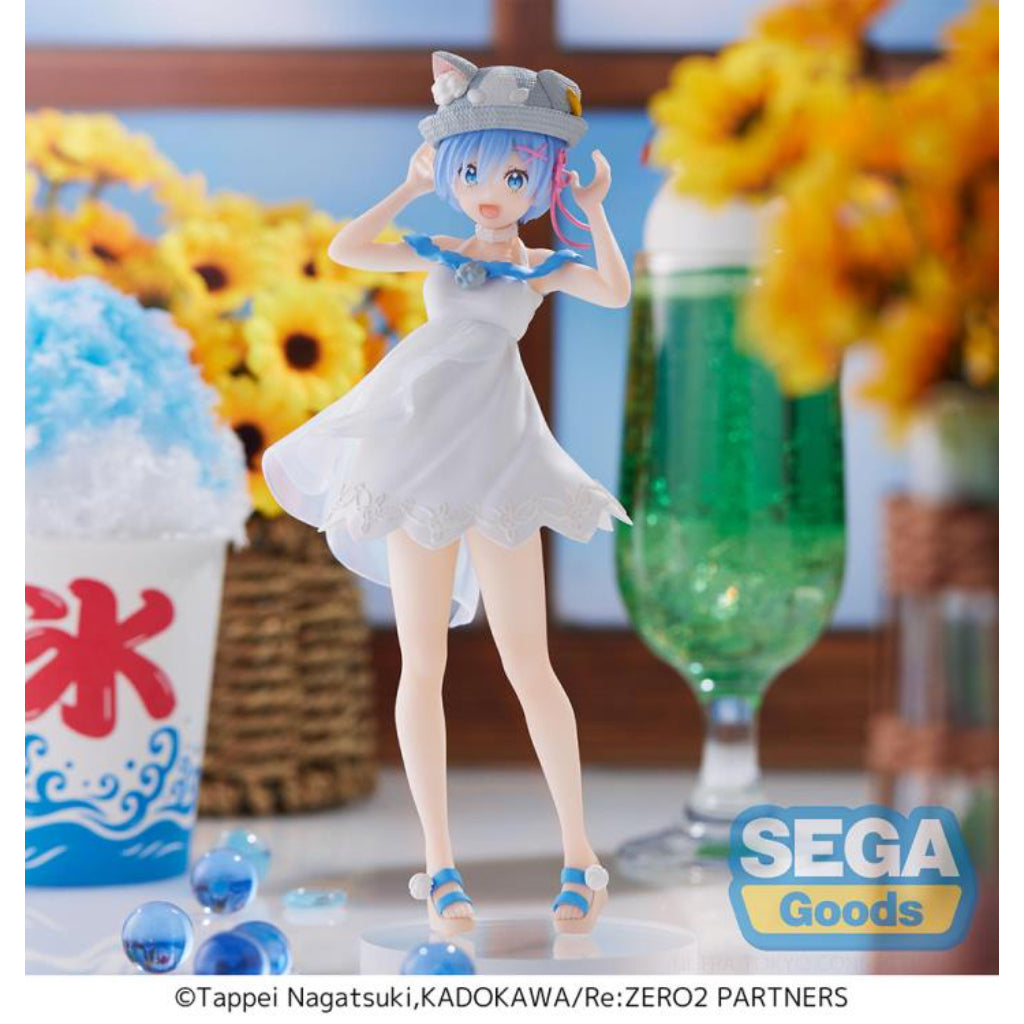 Sega Rem Nyatsu Summer Days Luminasta Re:Zero Figure