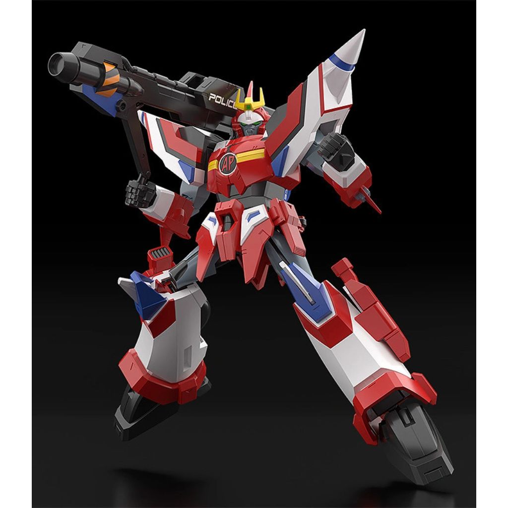 Armored Police Metal Jack - Moderoid Hyper Red Jack Armor