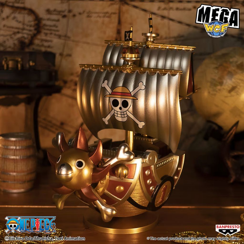 Banpresto Thousand Sunny Gold Color Mega WCF Special One Piece